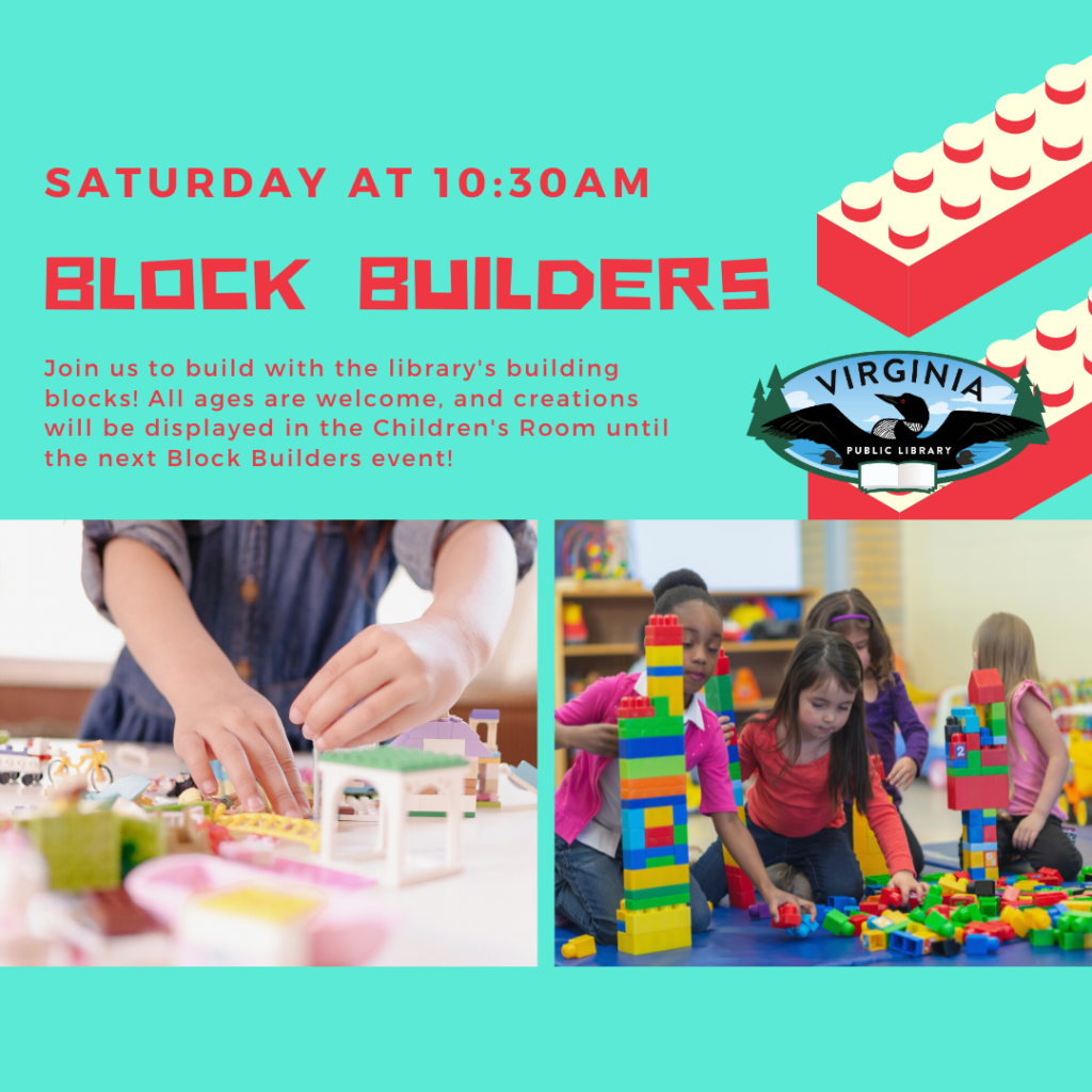 Events Calendar | Virginia Public Library | 215 S 5th Ave, Virginia, MN