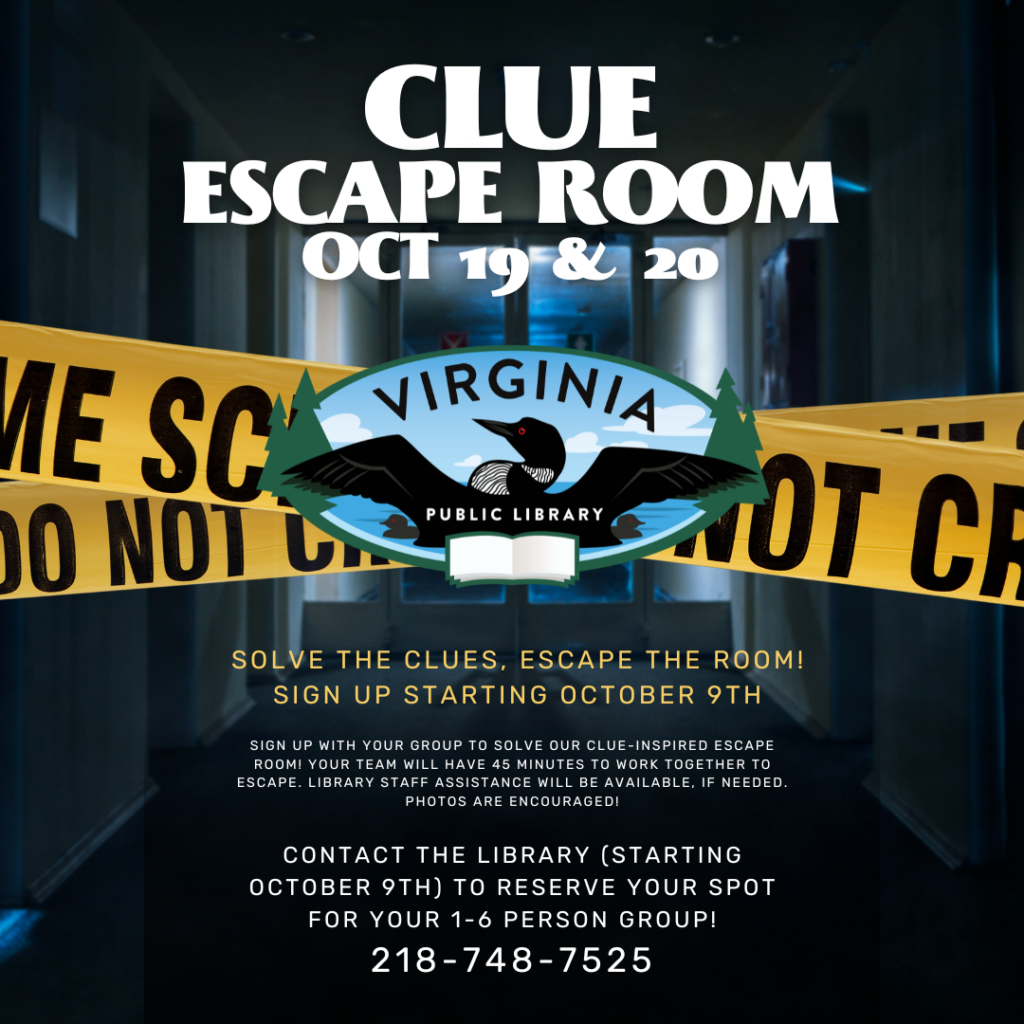 Adults | Virginia Public Library | 215 S 5th Ave, Virginia, MN