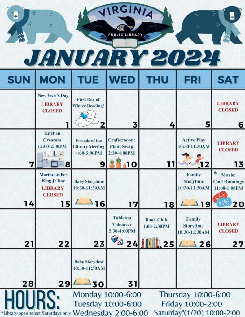 Virginia Public Library | 215 S 5th Ave, Virginia, MN