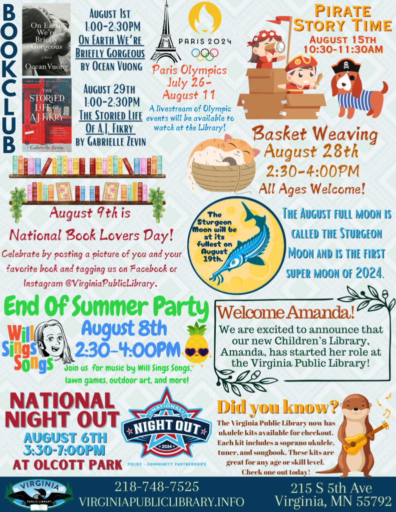 Virginia Public Library | 215 S 5th Ave, Virginia, MN